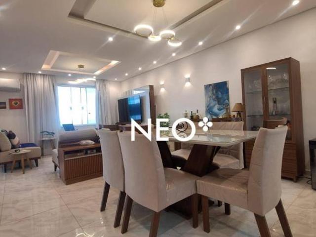 Apartamento com 3 dormitórios à venda, 125 m² por R$ 1.650.000,00 Boqueirão Santos/SP