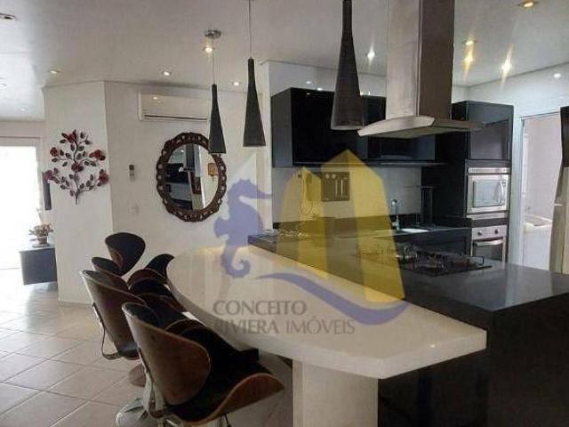 Apartamento com 3 dormitórios à venda, 125 m² por R$ 2.950.000,00 Riviera Módulo 7 Bertioga/SP