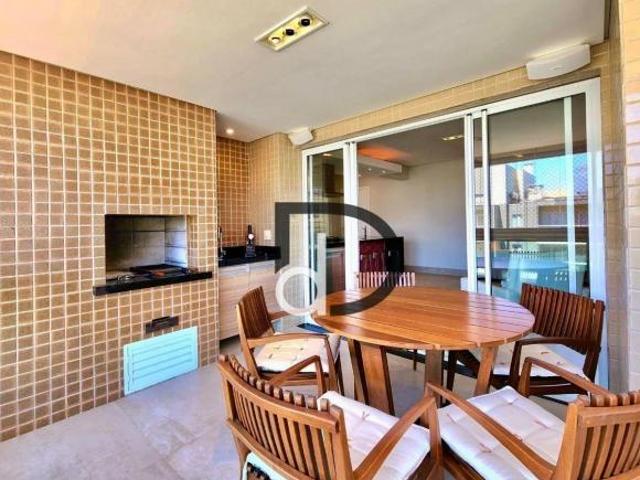 Apartamento com 3 dormitórios à venda, 125 m² por R$ 3.250.000,00 Riviera de São Lourenço Bertio