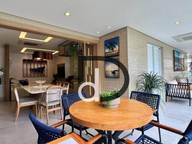 Apartamento com 3 dormitórios à venda, 125 m² por R$ 3.300.000,00 Riviera de São Lourenço Bertio
