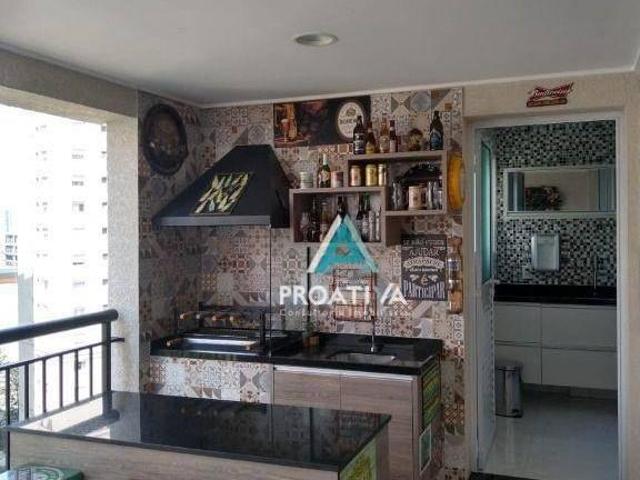 Apartamento com 3 dormitórios à venda, 126 m² Jardim Bela Vista Santo André/SP