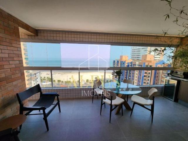 Apartamento com 3 dormitórios à venda, 126 m² por R$ 1.170.000 Aviação Praia Grande/SP