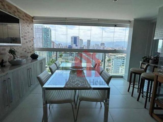 Apartamento com 3 dormitórios à venda, 126 m² por R$ 1.600.000,00 Boqueirão Santos/SP