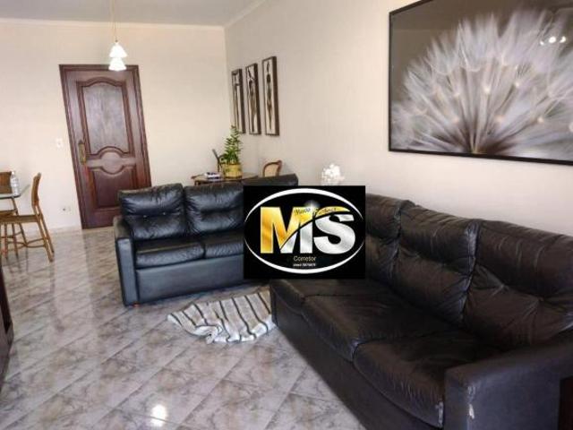 Apartamento com 3 dormitórios à venda, 126 m² por R$ 590.000,00 Vila Guilhermina Praia Grande/SP