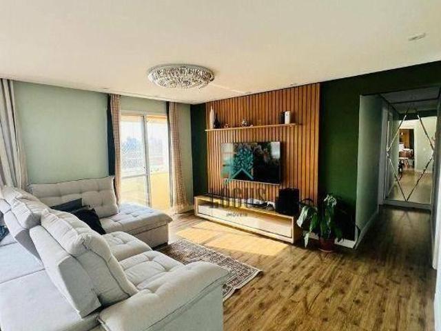 Apartamento com 3 dormitórios à venda, 128 m² por R$ 1.017.000,00 Centro Santo André/SP