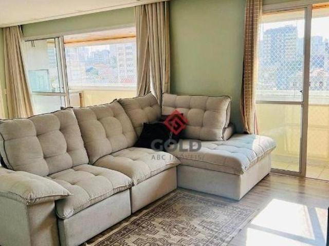 Apartamento com 3 dormitórios à venda, 128 m² por R$ 1.350.000,00 Centro Santo André/SP