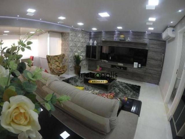 Apartamento com 3 dormitórios à venda, 128 m² por R$ 1.430.000,00 Centro Santo André/SP