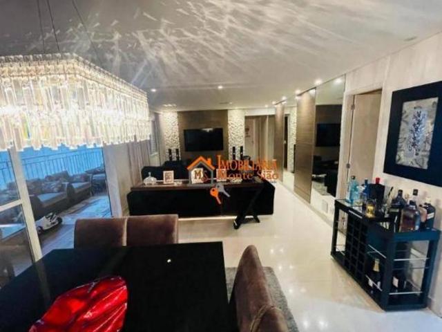 Apartamento com 3 dormitórios à venda, 128 m² por R$ 1.485.000 Vila Leonor Guarulhos/SP