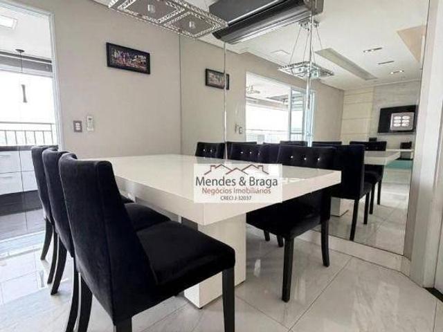 Apartamento com 3 dormitórios à venda, 128 m² por R$ 1.600.000,00 Vila Augusta Guarulhos/SP