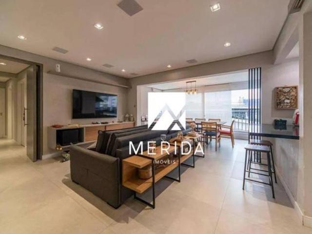 Apartamento com 3 dormitórios à venda, 128 m² por R$ 1.699.000,00 Vila Assunção Santo André/SP