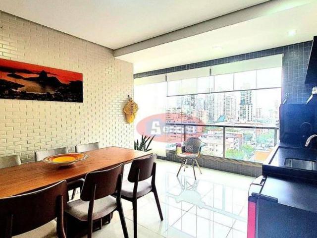 Apartamento com 3 dormitórios à venda, 128 m² por R$ 1.750.000,00 Boqueirão Santos/SP