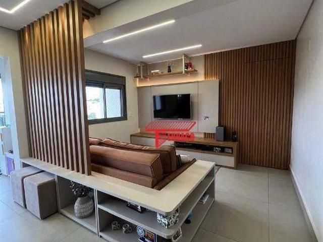 Apartamento com 3 dormitórios à venda, 128 m² por R$ 1.799.000,00 Vila Gilda Santo André/SP