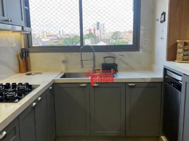 Apartamento com 3 dormitórios à venda, 128 m² por R$ 1.799.000,00 Vila Gilda Santo André/SP