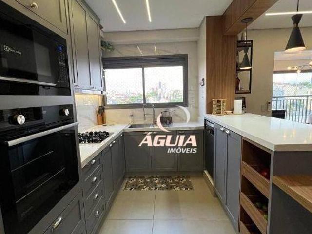 Apartamento com 3 dormitórios à venda, 128 m² por R$ 1.790.000,00 Vila Gilda Santo André/SP