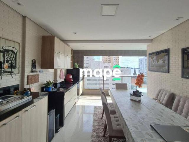 Apartamento com 3 dormitórios à venda, 128 m² por R$ 2.500.000,00 Embaré Santos/SP