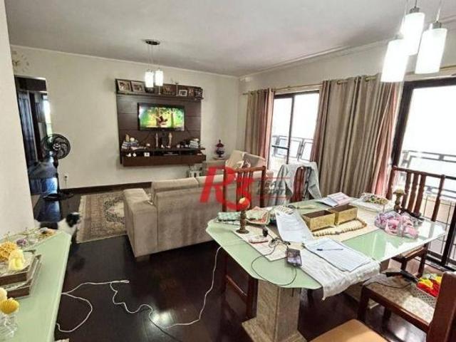 Apartamento com 3 dormitórios à venda, 128 m² por R$ 850.000,00 Gonzaga Santos/SP