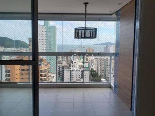 Apartamento com 3 dormitórios à venda, 129 m² por R$ 1.990.000,00 Aparecida Santos/SP