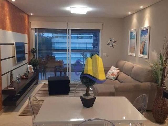 Apartamento com 3 dormitórios à venda, 129 m² por R$ 3.500.000,00 Riviera Módulo 7 Bertioga/SP