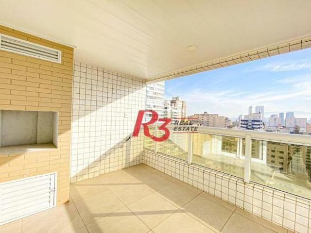 Apartamento com 3 dormitórios à venda, 133 m² Canto do Forte Praia Grande/SP