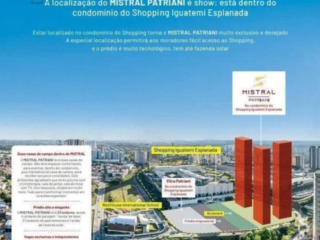 Apartamento com 3 dormitórios à venda, 133 m² por R$ 1.674.000,00 Iguatemi Business Esplanada Vo