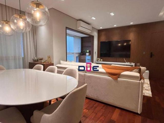 Apartamento com 3 dormitórios à venda, 133 m² por R$ 1.850.000 Boqueirão Santos/SP
