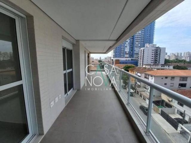 Apartamento com 3 dormitórios à venda, 133 m² por R$ 1.961.000,00 Aparecida Santos/SP