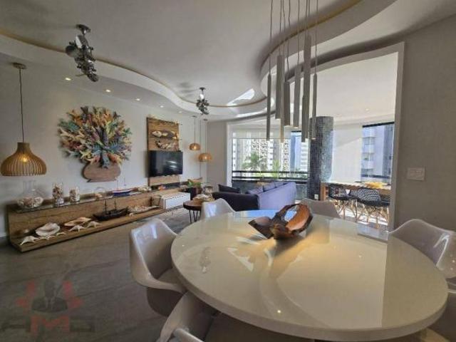 Apartamento com 3 dormitórios à venda, 133 m² por R$ 3.500.000,00 Riviera Módulo 4 Bertioga/SP