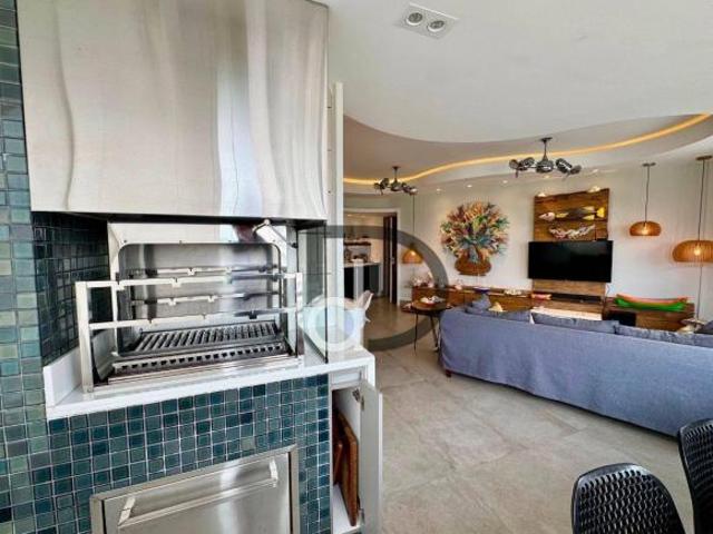 Apartamento com 3 dormitórios à venda, 133 m² por R$ 3.500.000,00 Riviera de São Lourenço Bertio