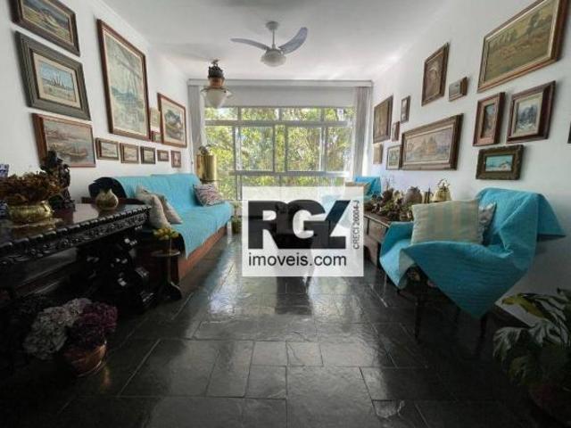 Apartamento com 3 dormitórios à venda, 133 m² por R$ 700.000,00 Ponta da Praia Santos/SP