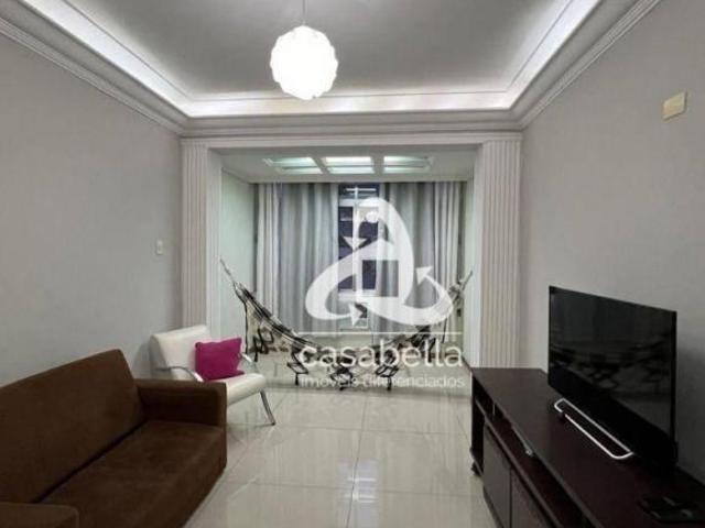 Apartamento com 3 dormitórios à venda, 133 m² por R$ 897.000,00 Boqueirão Santos/SP