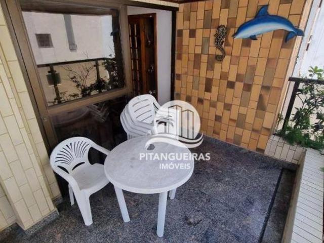 Apartamento com 3 dormitórios à venda, 130 m² Pitangueiras Guarujá/SP