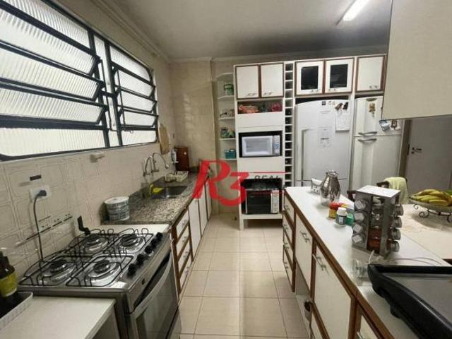Apartamento à venda, 130 m² por R$ 1.015.000,00 Campo Grande Santos/SP