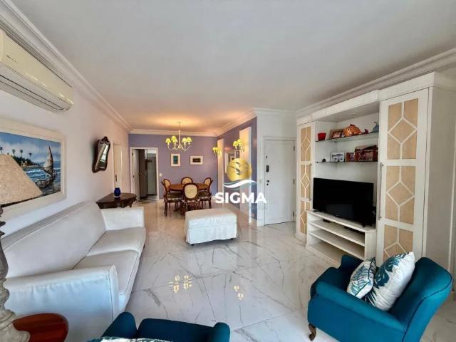 Apartamento com 3 dormitórios à venda, 130 m² por R$ 900.000,00 Pitangueiras Guarujá/SP
