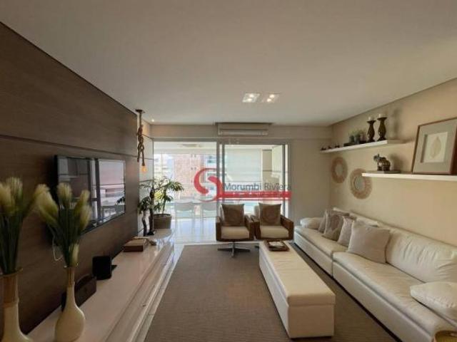 Apartamento com 3 dormitórios à venda, 132 m² por R$ 3.800.000,00 Riviera Módulo 8 Bertioga/SP