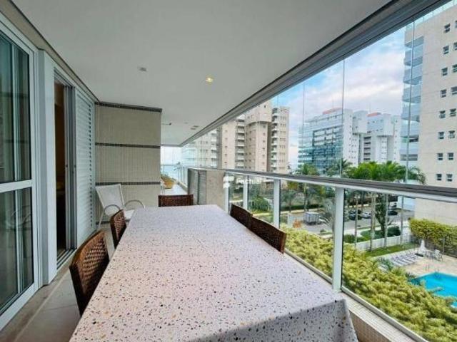 Apartamento com 3 dormitórios à venda, 132 m² por R$ 4.400.000,00 Riviera de São Lourenço Bertio