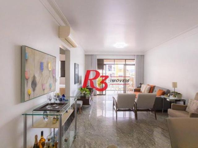 Apartamento com 3 dormitórios à venda, 137 m² por R$ 1.200.000,00 Aparecida Santos/SP