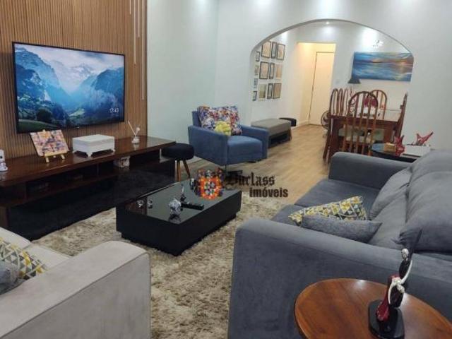 Apartamento com 3 dormitórios à venda, 137 m² por R$ 680.000,00 Ocian Praia Grande/SP