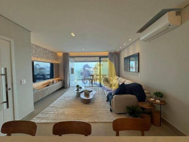 Apartamento com 3 dormitórios à venda, 137 m² por R$ 7.800.000,00 Riviera Módulo 8 Bertioga/SP