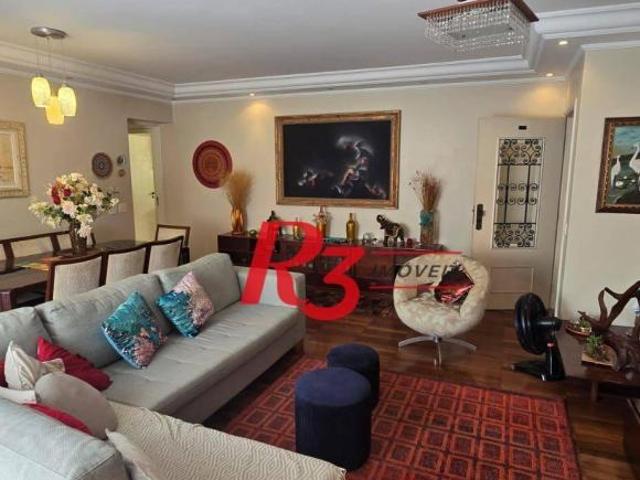 Apartamento com 3 dormitórios à venda, 137 m² por R$ 930.000,00 José Menino Santos/SP