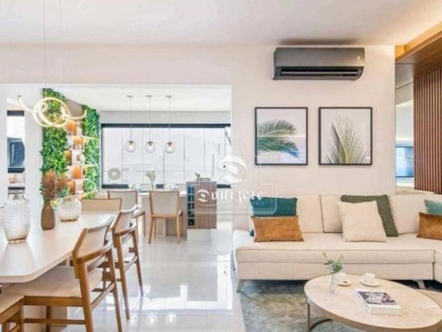 Apartamento com 3 dormitórios à venda, 134 m² por R$ 1.370.000,00 Santa Maria Santo André/SP