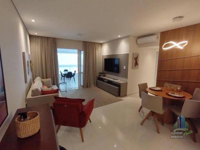 Apartamento com 3 dormitórios à venda, 134 m² por R$ 1.433.648,40 Canto do Forte Praia Grande/SP