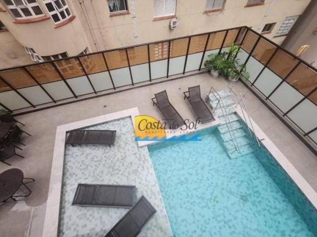Apartamento com 3 dormitórios à venda, 134 m² por R$ 2.600.000 Boqueirão Santos/SP