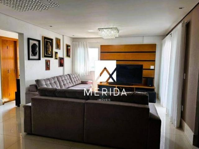 Apartamento com 3 dormitórios à venda, 135 m² por R$ 1.401.000,00 Vila Pires Santo André/SP