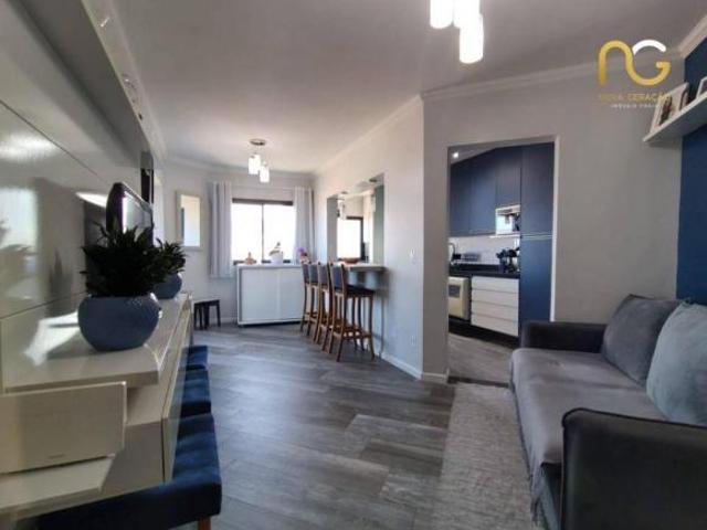 Apartamento com 3 dormitórios à venda, 135 m² por R$ 565.000,00 Vila Balneária Praia Grande/SP