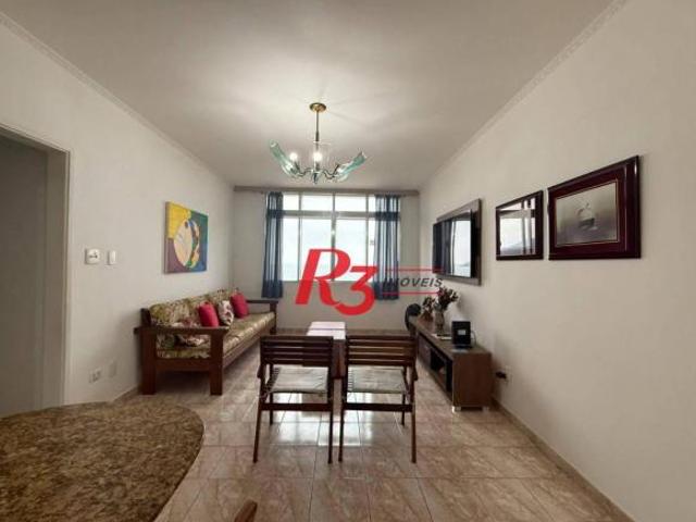 Apartamento com 3 dormitórios à venda, 143 m² por R$ 1.400.000,00 Boqueirão Santos/SP