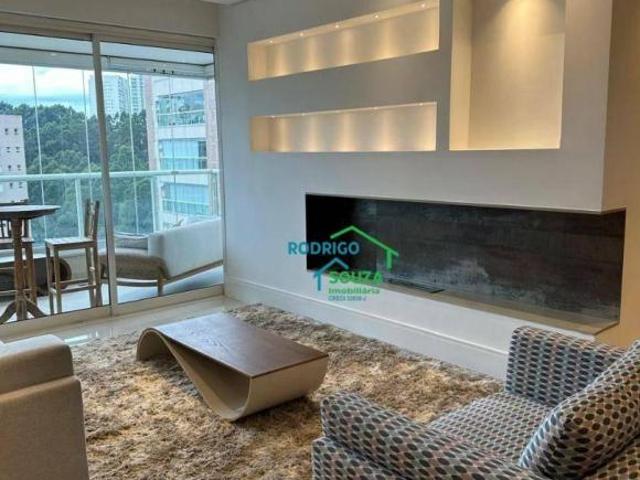 Apartamento com 3 dormitórios à venda, 136 m² por R$ 1.950.000 Tamboré Santana de Parnaíba/SP
