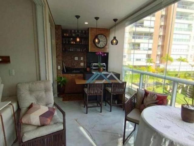 Apartamento com 3 dormitórios à venda, 136 m² por R$ 2.000.000,00 Edifício Boulevard Tamboré San