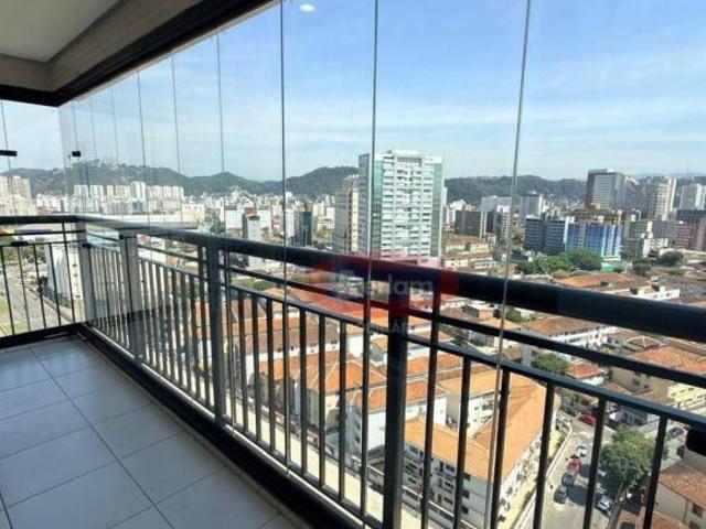 Apartamento com 3 dormitórios à venda, 136 m² por R$ 889.000,00 Gonzaga Santos/SP