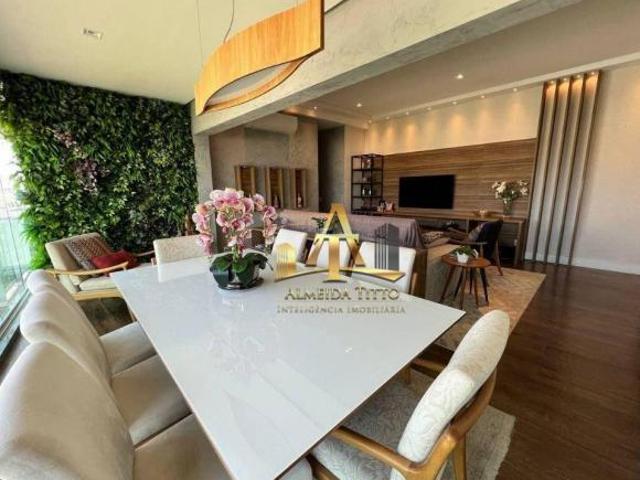 Apartamento com 3 dormitórios à venda, 138 m² por R$ 2.345.000,00 Edifício One Gramercy Park Bar