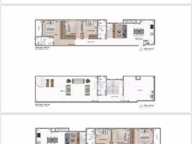 Apartamento com 3 dormitórios à venda, 1 m² por R$ 350.000,00 Centro Pinhais/PR